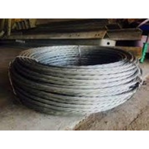 WIRE STEELS STRANDED 50 SQ.MM. CPL : ลวดเหล็กตีเกลียว 50/7 ต.มม มอก.404